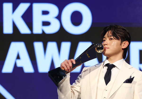 KBO리그 MVP 김도영 “그런 날 있잖아요…팬들 땀시 살어야”