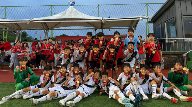 경남FC U12, ‘2025 GROUND.N K리그 챔피언십’서 전승 우승